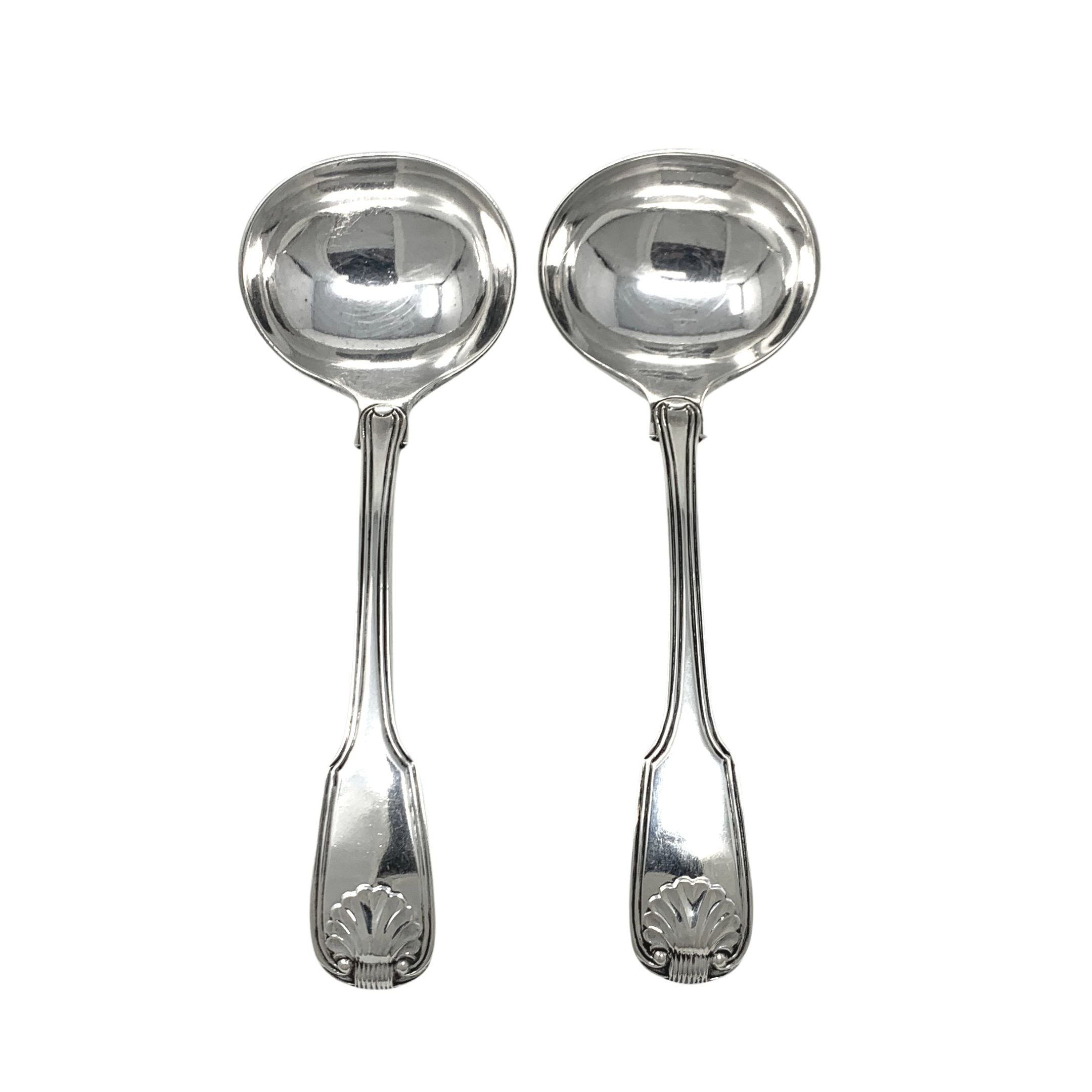 Antique Thomas Willmore Sterling Georgian Thread & Shell Ladles (2) – Goodman's Antiques ...