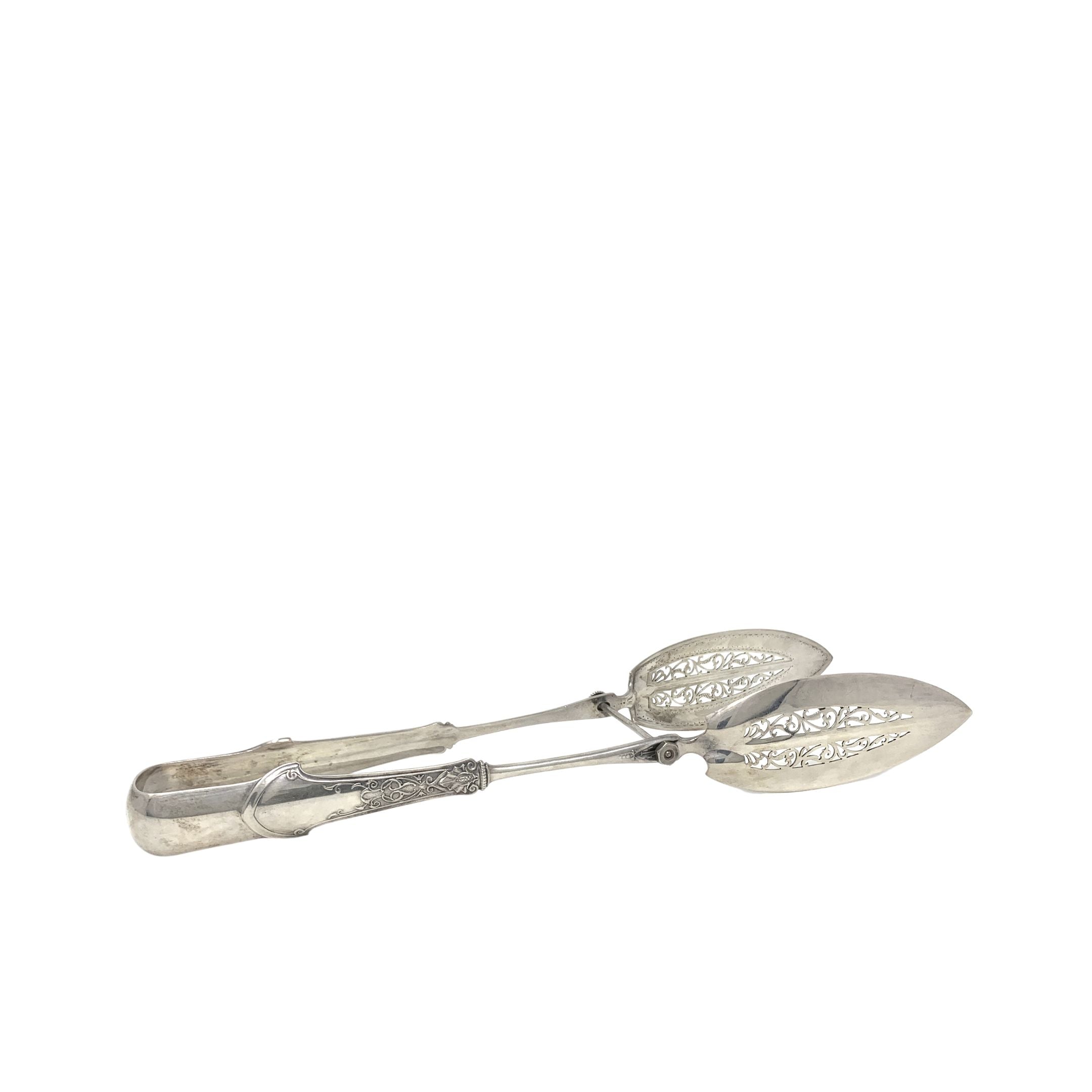 Gorham Sterling Silver Fried Chicken Tongs Circa 1871 – Goodman's ...