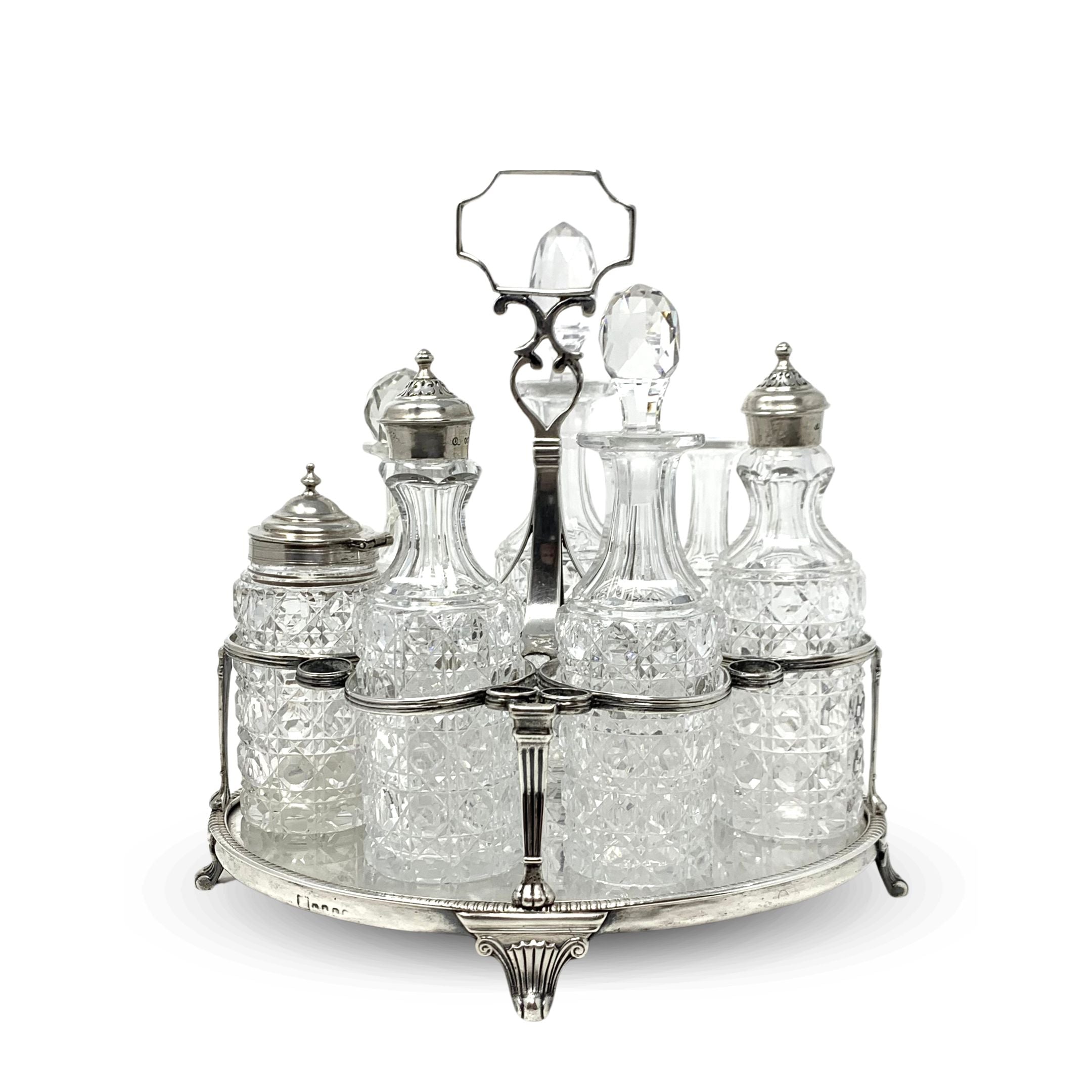 Charles Boyton & Son 1883 London Sterling/Crystal Cruet Set – Goodman's ...