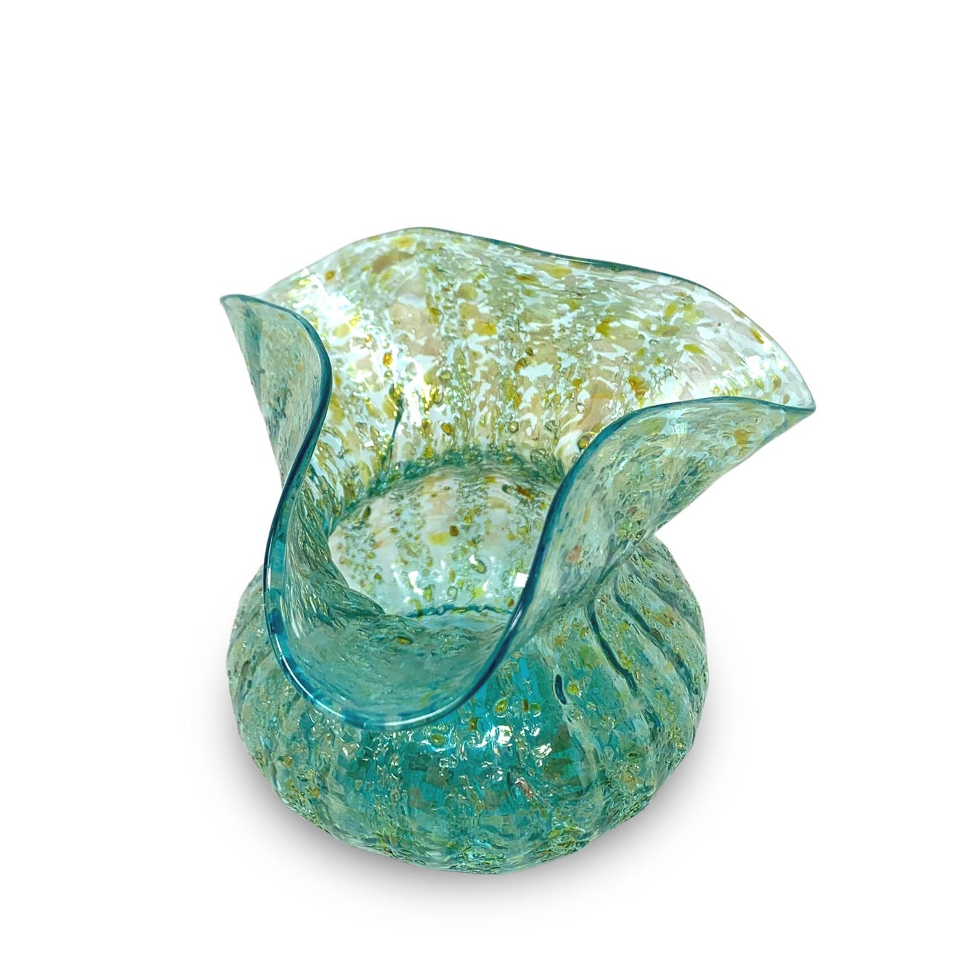 Antique Dugan Art Glass Venetian Style Frit Glass Vase Goodmans Antiques And Estate Jewelry