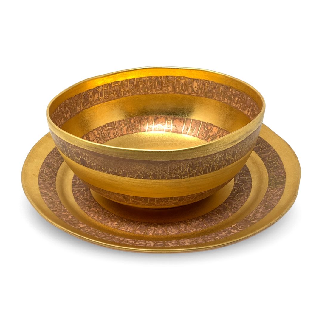 Wainwright Pottery Signed Salad Bowl & Platter – Goodman's Antiques ...