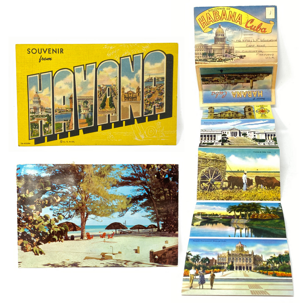 Vintage Havana Cuba Postcard Booklet & Postcards – Goodman's Antiques ...